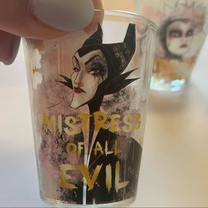 Disney | Dining | Disney Villains Glassware Set Of 4 | Poshmark